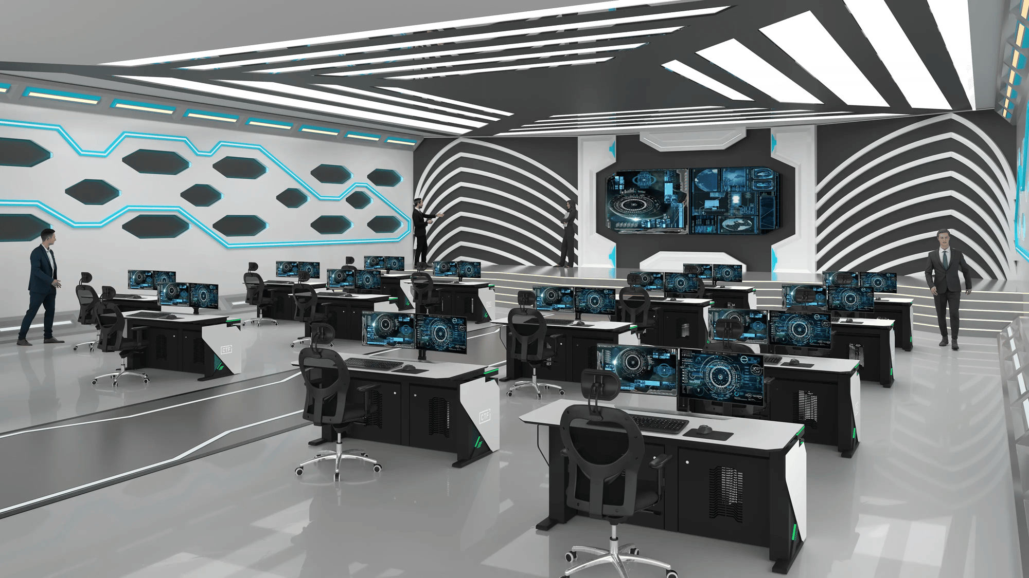 U Class Control Room Consoles | CTF Consoles